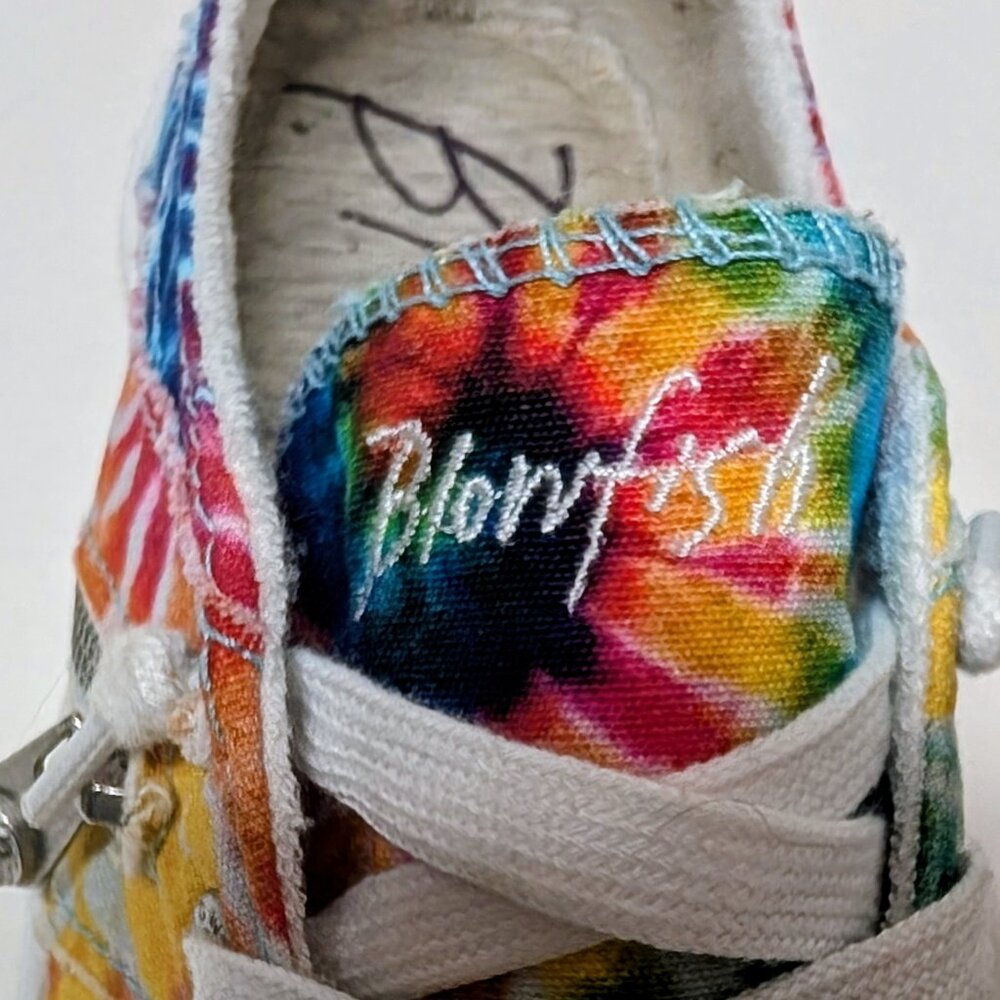 Blowfish Malibu Fruit Sneakers In Rainbow Tie Dye - Gem